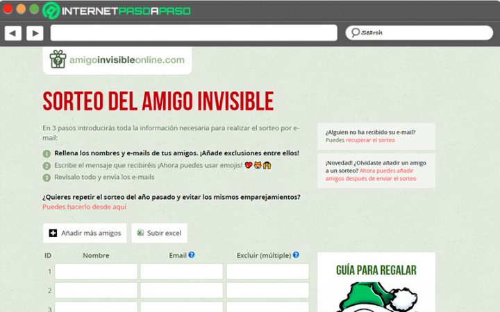 20 Webs para Hacer Sorteos de Amigo Invisible 】 2026