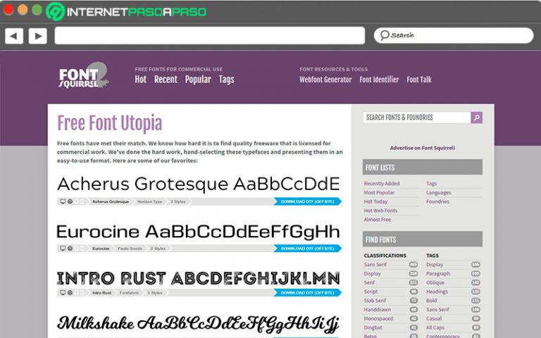 30 Webs para Descargar Fuentes 100% Legales 】Listas 2026