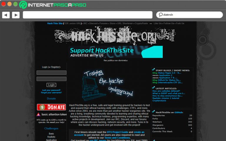 25 Webs para Ser Hacker de los Buenos 】 Lista 2025