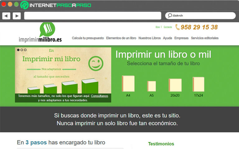 15 Webs para Imprimir Libros Online 】 Lista 2026