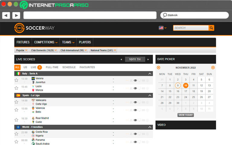 25 Webs para Consultar Estadísticas Deportivas 】Lista 2025