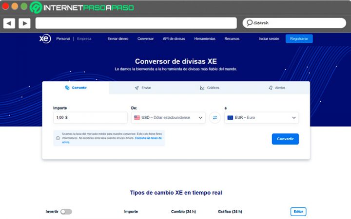 15 Webs para Convertir Divisas Online 】 Lista 2026