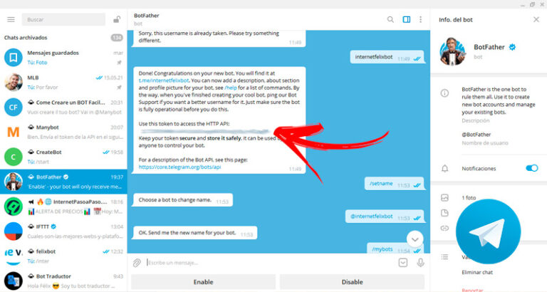 Configurar Bot de Telegram 】Guía Paso a Paso 2025