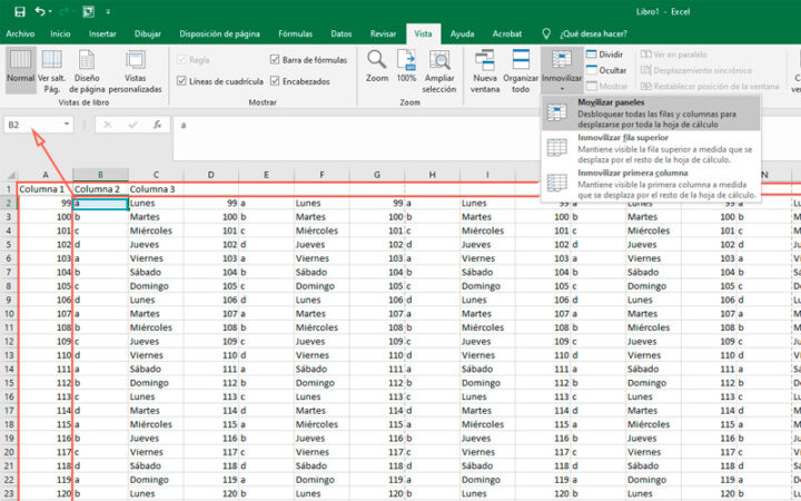 How to pin a row to improve productivity in Microsoft Excel ...