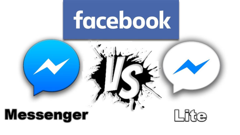 What are the differences between the Facebook Messenger and Facebook Messenger Lite apps?