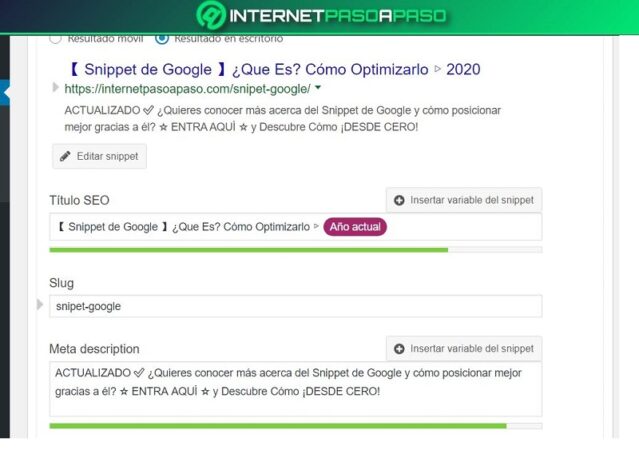 Snippet de Google 】¿Que Es? Cómo Optimizarlo 2025